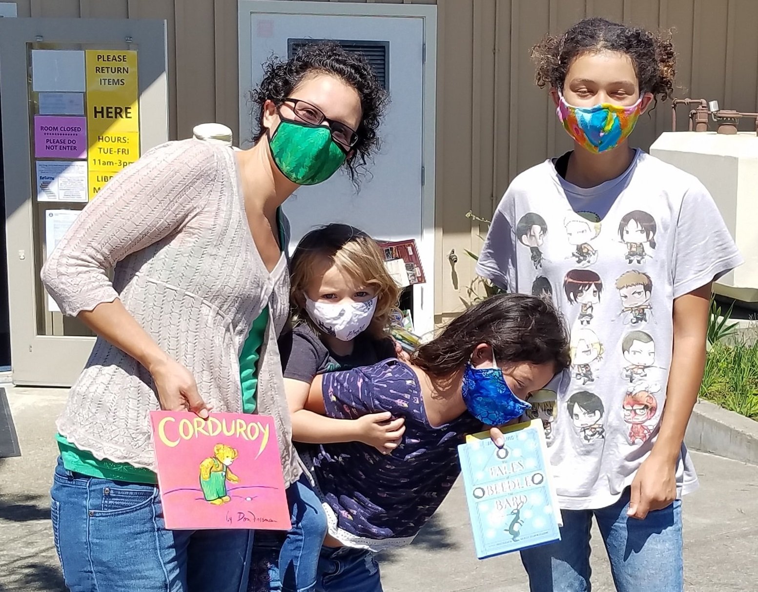 A Gallery of Summer Readers at Fort Bragg Library - Fort Bragg Library