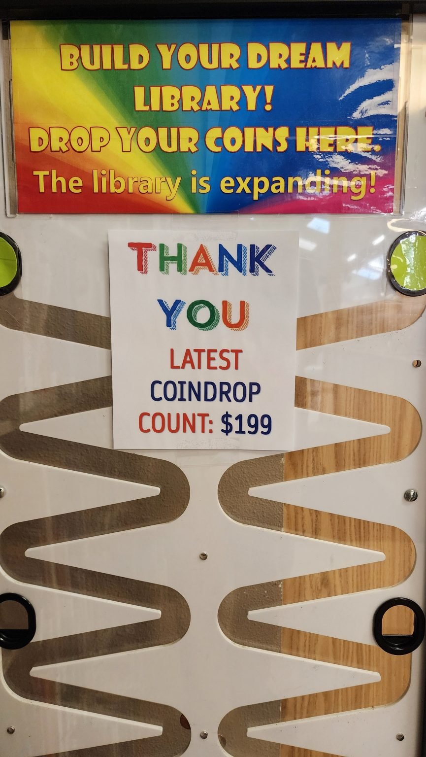 Latest Coin Drop Total - Fort Bragg Library