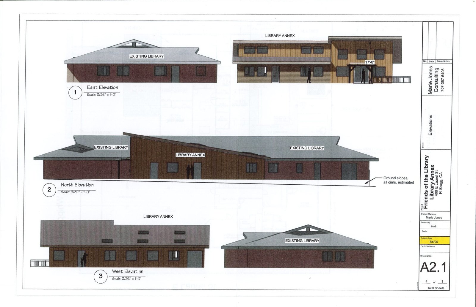 Annex (Expansion) Project Quarterly Report - Fort Bragg Library